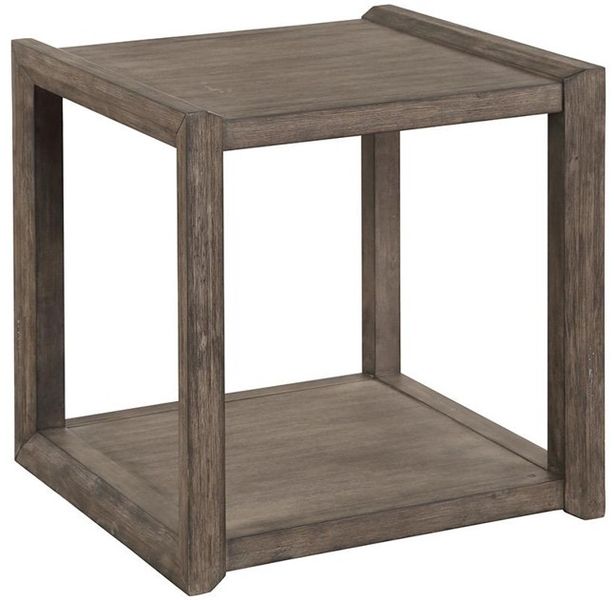 Legends Home Avana Smoky Greige End Table | Bob Mills Furniture