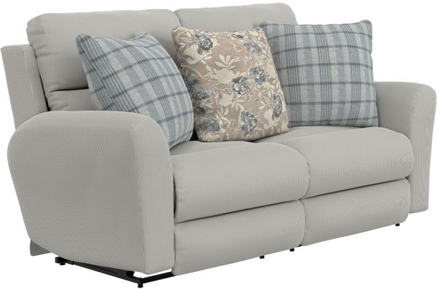 Catnapper® Chappy Linen Power Reclining Loveseat | M & H Appliance