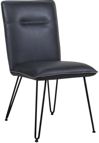 Modus Furniture Crossroads Demi Cobalt Upholstered Dining Side Chair ...
