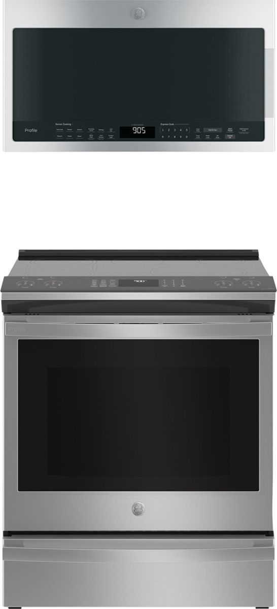 GE Profile™ 2 Piece Stainless Steel Kitchen Package