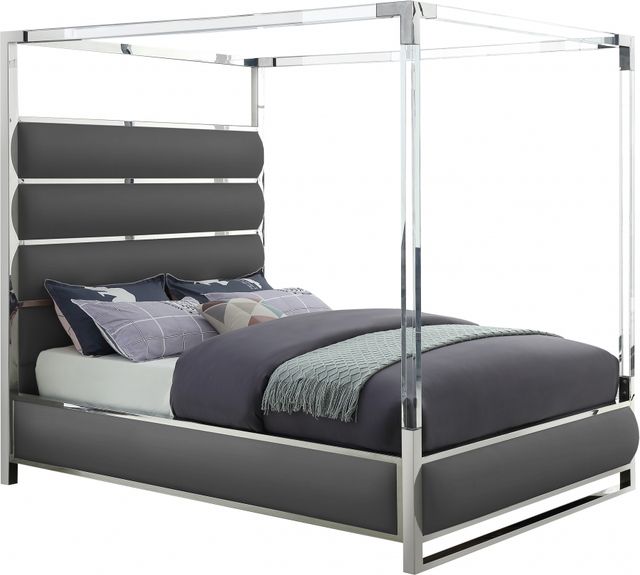 Meridian Furniture Encore Grey Bed | Furnikoure, LLC | Kissimmee, FL