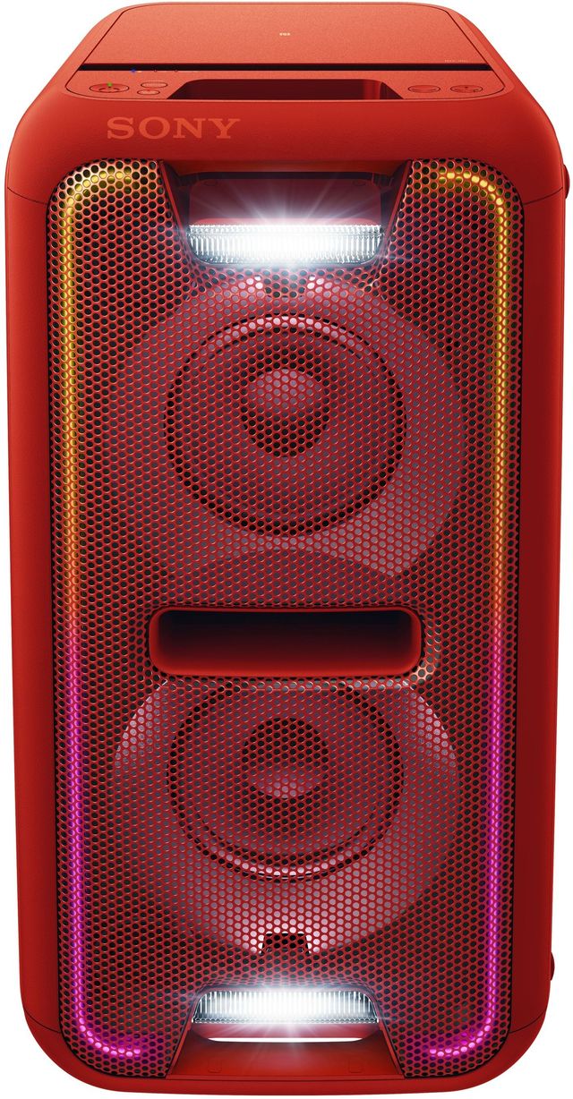 Sony® XB7 EXTRA BASS™ Red High Power Home Audio System | Direct ...