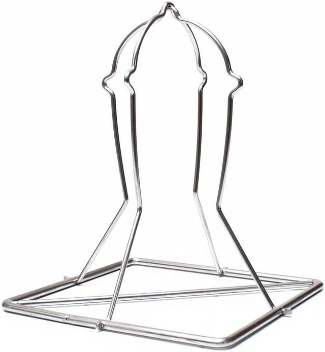 Big Green Egg® Stainless Steel Folding Beer Can Chicken Roaster | Urner ...