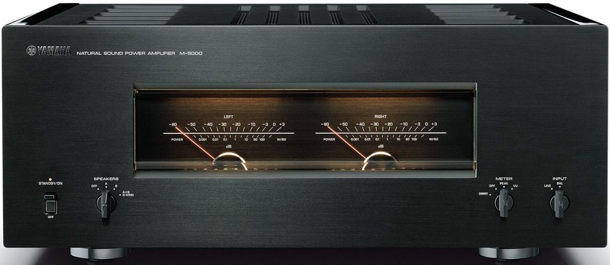 Yamaha® 5000 Series Two Channel Piano Black Power Amplifier | Primetime ...