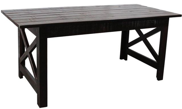 American Heartland Manufacturing Rustic Overhang Table | Fischer's ...