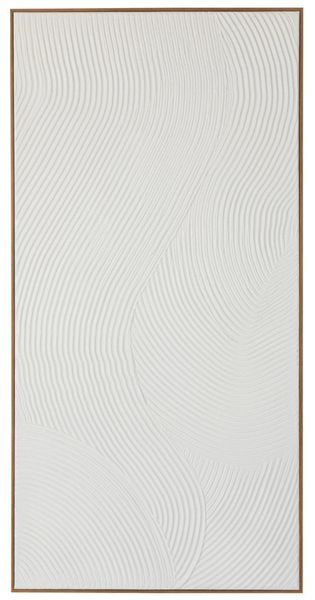 Deco Marche White 24” Geometric Art Deco Inspired Line Art Wall Decor ...
