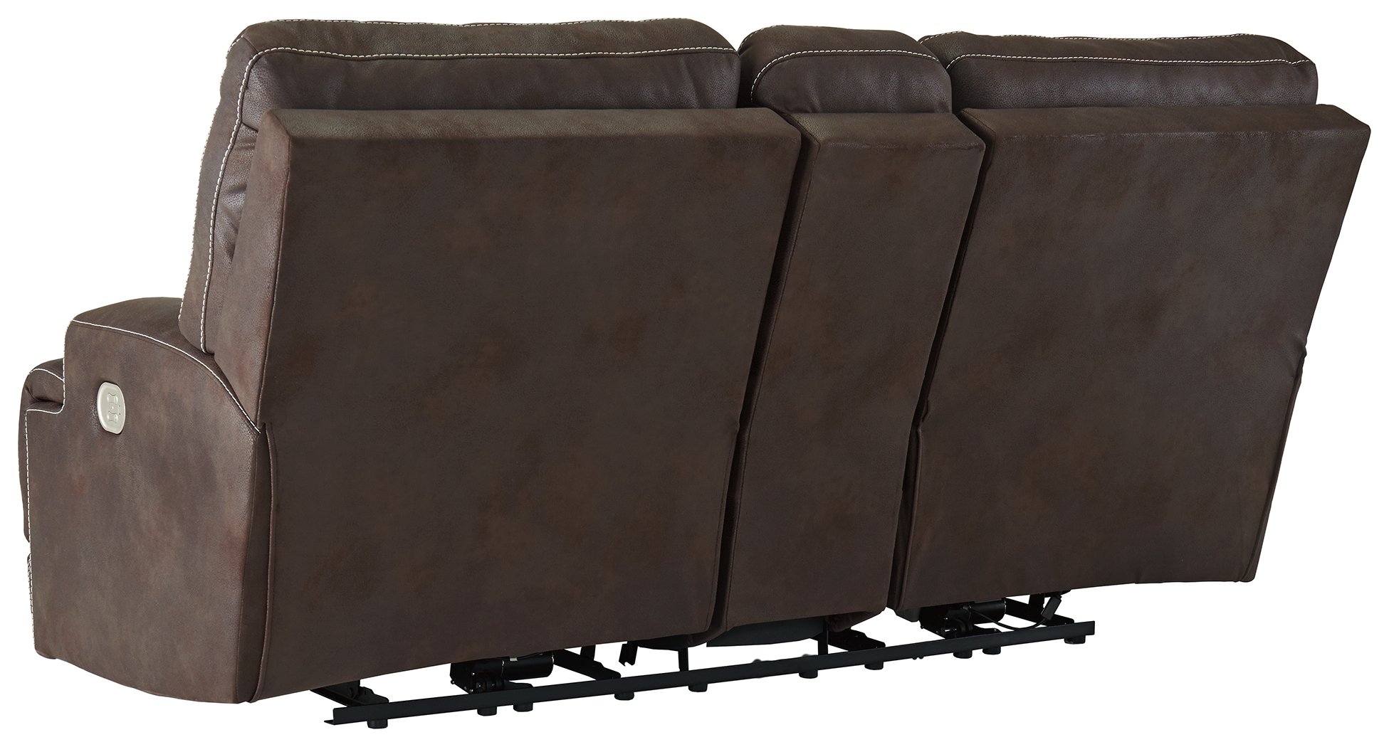 Signature Design by Ashley Kitching Java Power Reclining Loveseat Farnham s Furniture Galleries Casper Wyoming