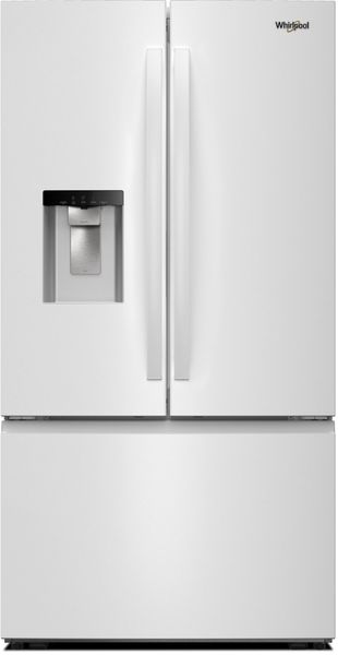 Whirlpool® 36" 29.6 Cu. Ft. White French Door Refrigerator with In-Door ...