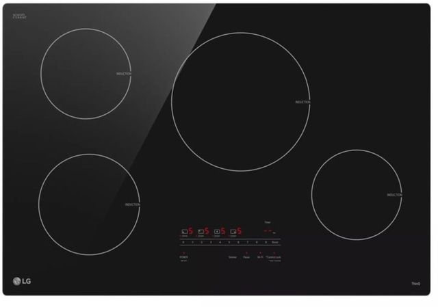 LG 30" Black Induction Cooktop | Midland Appliance World | Winnipeg, MB