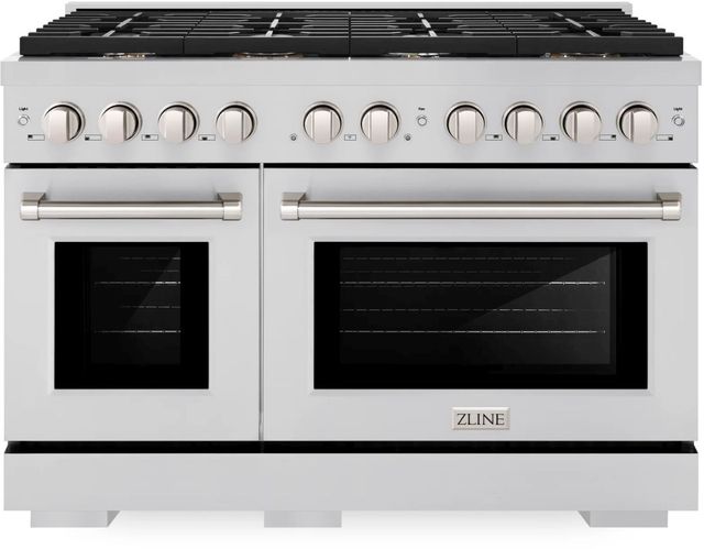 ZLINE Paramount 48" Stainless Steel Freestanding Dual Fuel Range | St ...