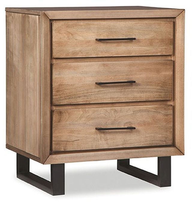 Durham Furniture Odyssey Desert Sand Nightstand | Crown Furniture ...