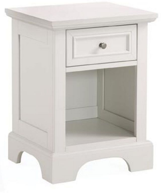 homestyles® Naples Off-White Nightstand | Kubin's Furniture & Mattress | St. Louis, Michigan