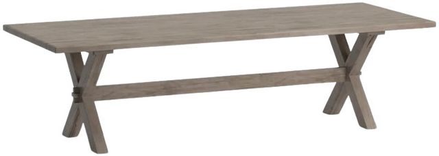 Bassett® Furniture Customizable BenchMade Crossbuck 108" Dining Table ...