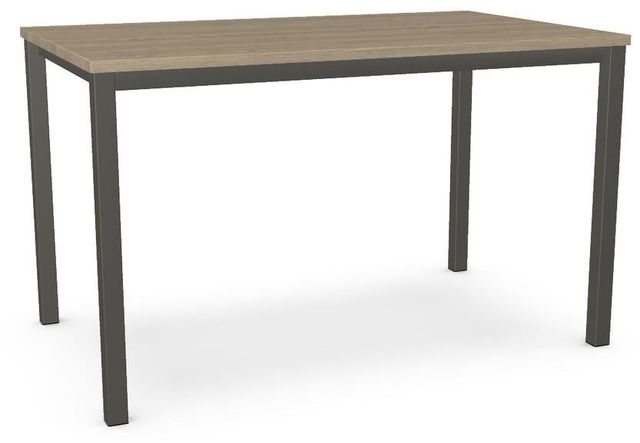 Table rectangulaire hauteur comptoir en frêne massif Ricard Amisco ...