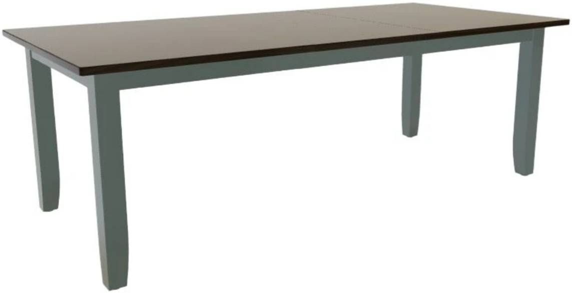 Mavin Customizable 42" x 66" Rectangular Extendable Dining Table with 2 ...