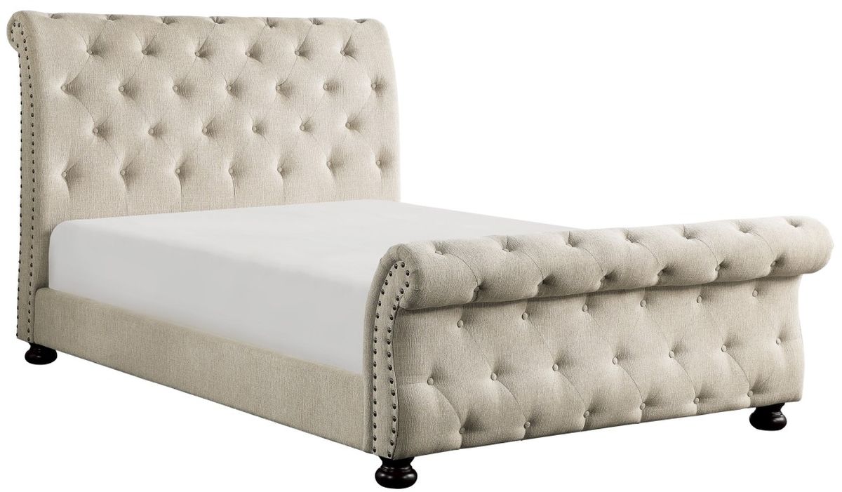 Homelegance Crofton Beige Queen Sleigh Bed Antioch CA