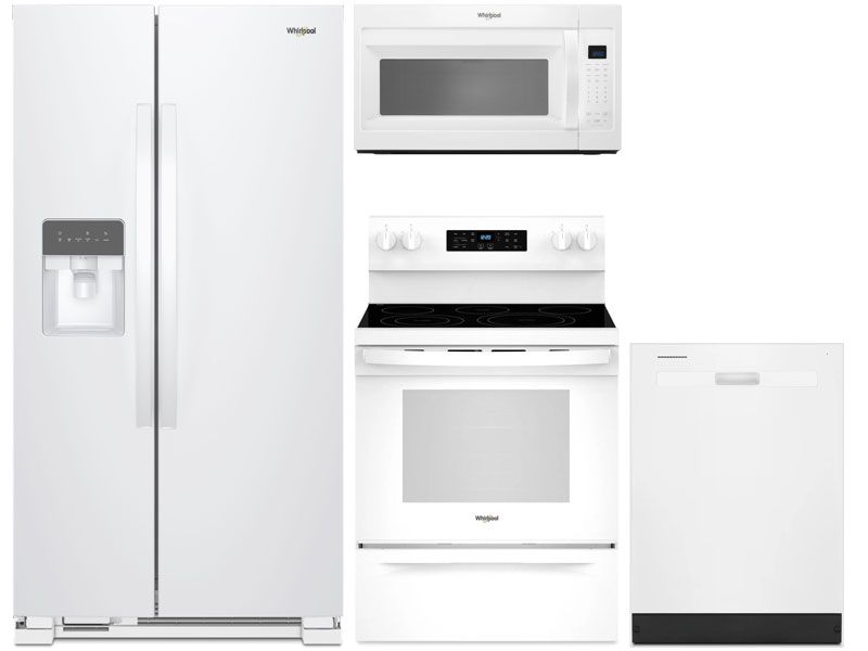 Side-By-Side White Package 5 | Appliance Direct | Melbourne, FL