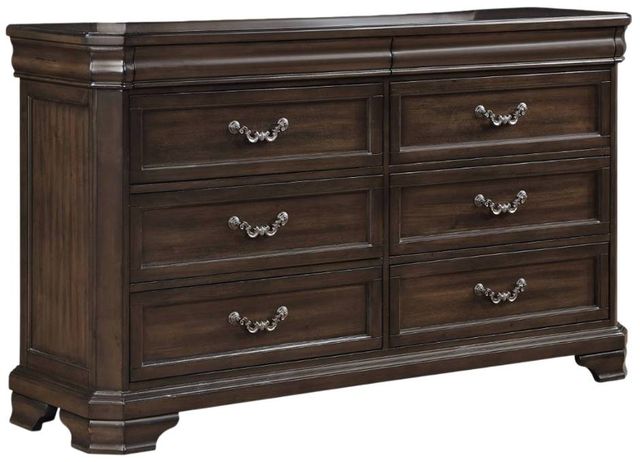 New Classic® Home Furnishings Lyndhurst Walnut Dresser | Urner's ...