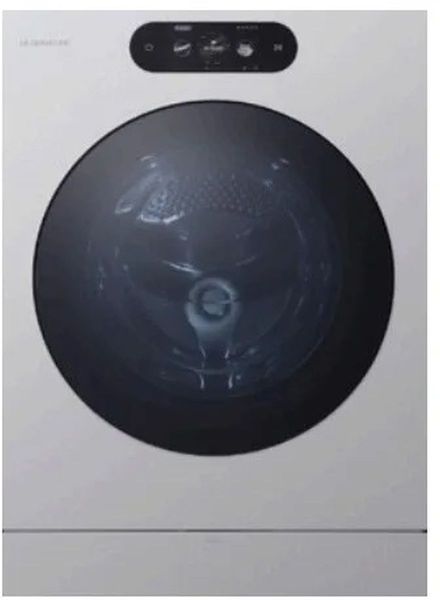 LG Signature 5.8 Cu. Ft. Brushed Platinum Steel Front Load Washer | Big ...