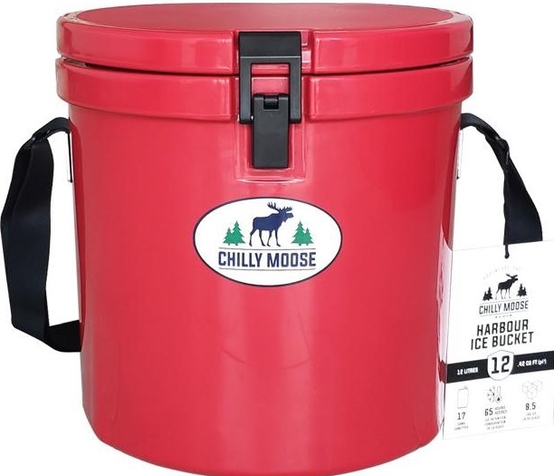 Chilly Moose 12L Canoe Red Harbour Bucket | McLellan BrandSource Home ...