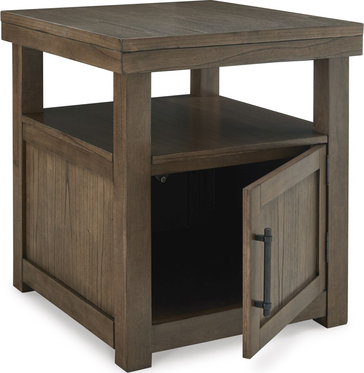 Signature Design by Ashley Boardernest Brown End Table