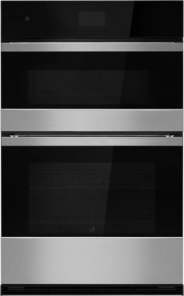 JennAir® NOIR™ 27" Floating Glass Black Oven/Microwave Combination ...