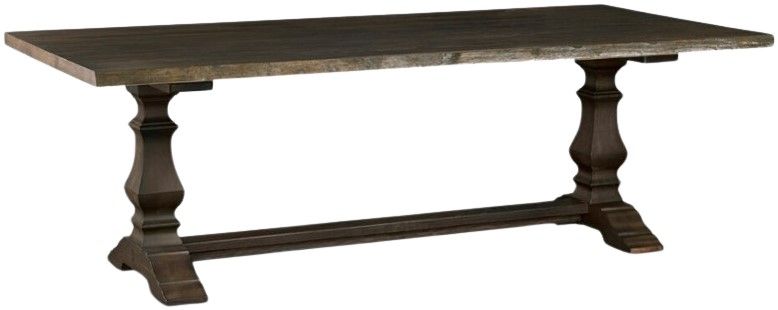 Bassett® Furniture Customizable BenchMade Harvest 90" Oak Live Edge ...