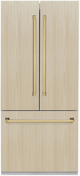 ZLINE Autograph Edition 36 in. 19.6 Cu. Ft. Panel Ready Built In ...