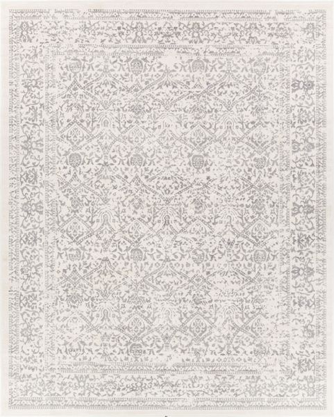 Surya Roma Charcoal/Off-White 5'x7' Area Rug | Big Sandy Superstore ...