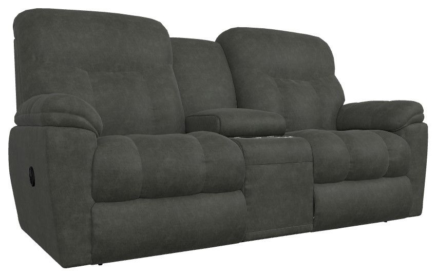 La-Z-Boy® Morrison Ink Manual Reclining Loveseat with Console | Kondola ...