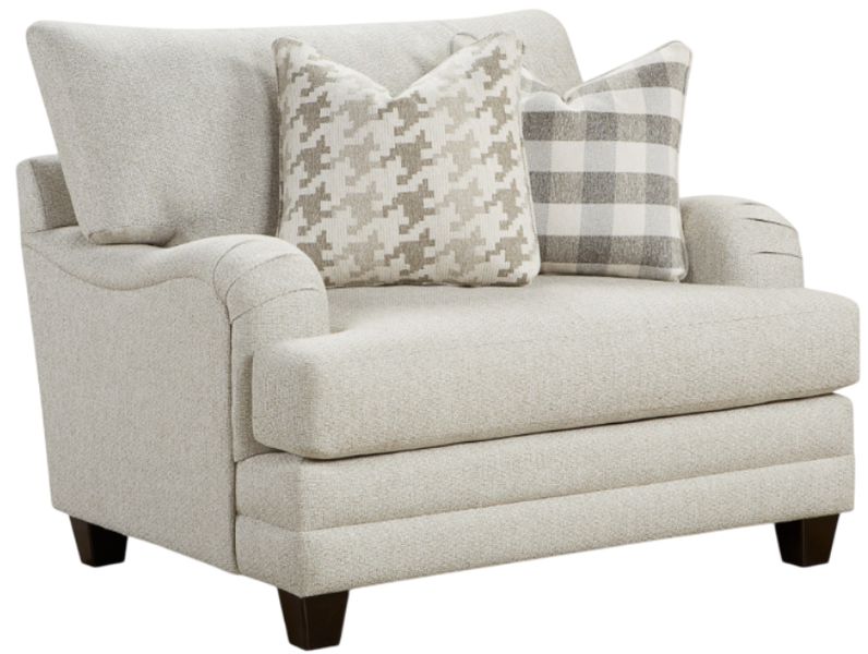 Fusion Furniture Basic Wool Chair and a Half | The Cleveland Furniture ...