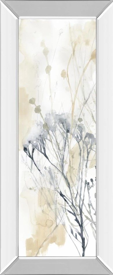 Classy Art Wildflower Line Contour I by Jennifer Goldberger Mirror ...