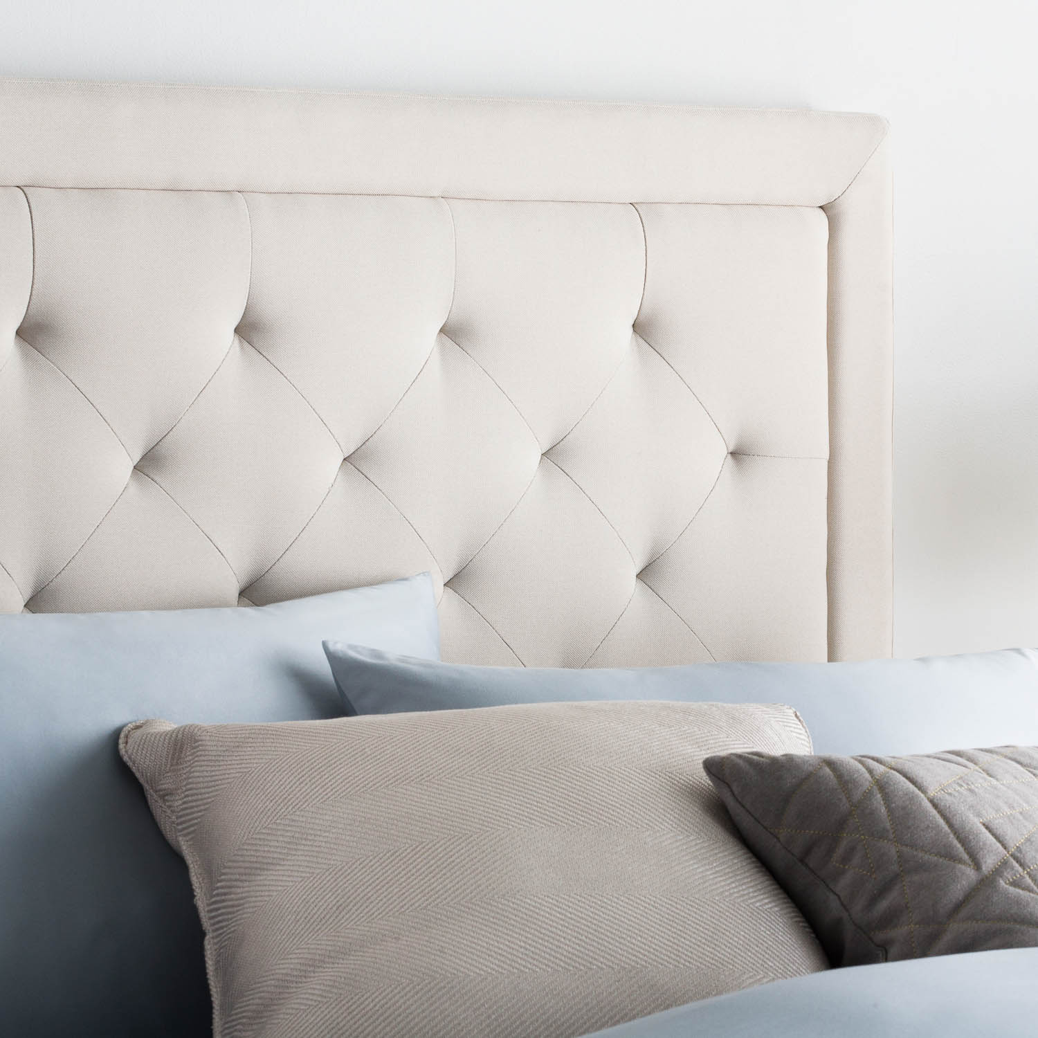 Ivory king headboard store