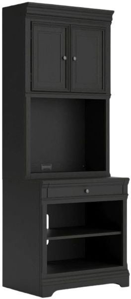 Signature Design by Ashley® Beckincreek Vintage Black Bookcase | Pruitt ...