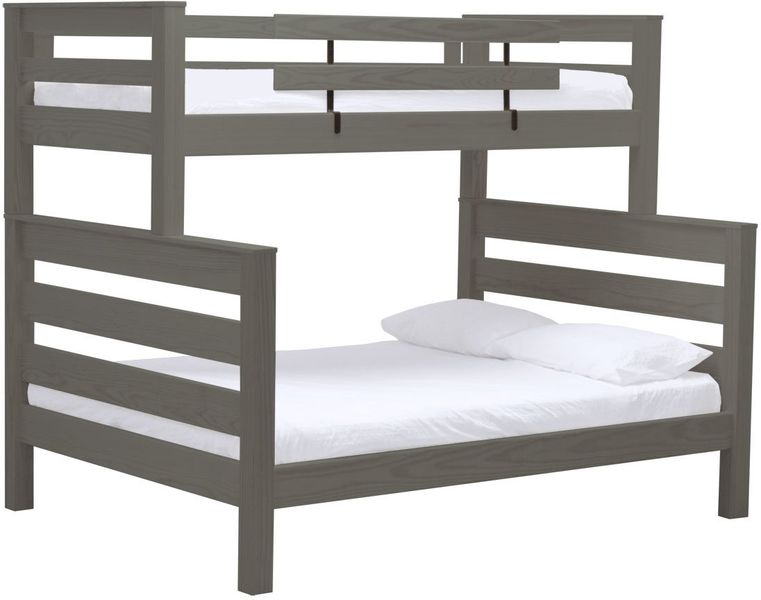Lit superposé simple XL sur grand lit TimberFrame de Crate Designs ...