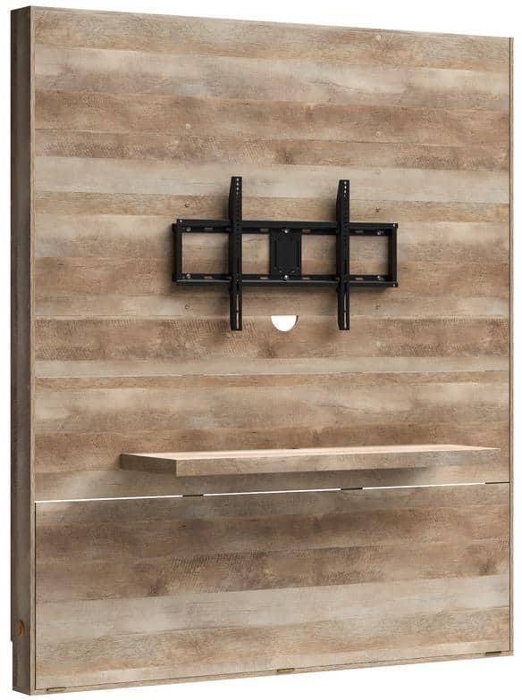 Sauder Cannery Bridge Lintel Oak Entertainment Wall Pieratt s