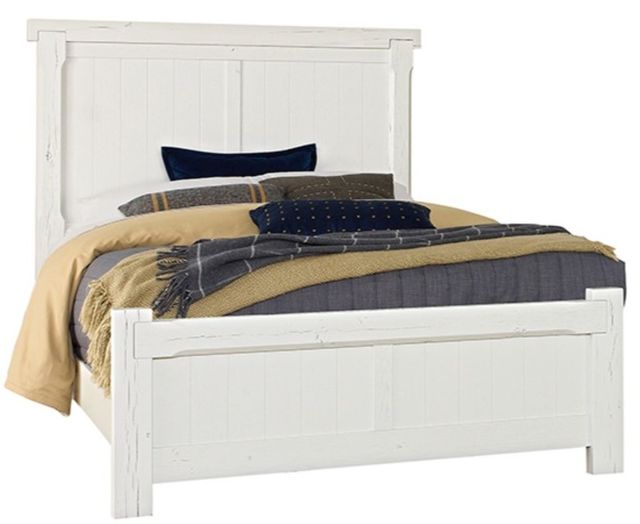 Vaughan-Bassett Yellowstone Buckskin/White American Dovetail Bed | Fred ...