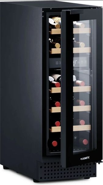 Dometic 12" Black Wine Cooler | Friedmans Appliance | Bay Area ...