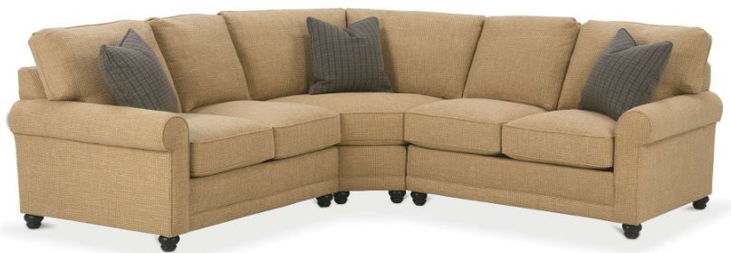 Rowe® My Style Brown Sectional Sofa | Marshall's Home Living | Kelowna, BC