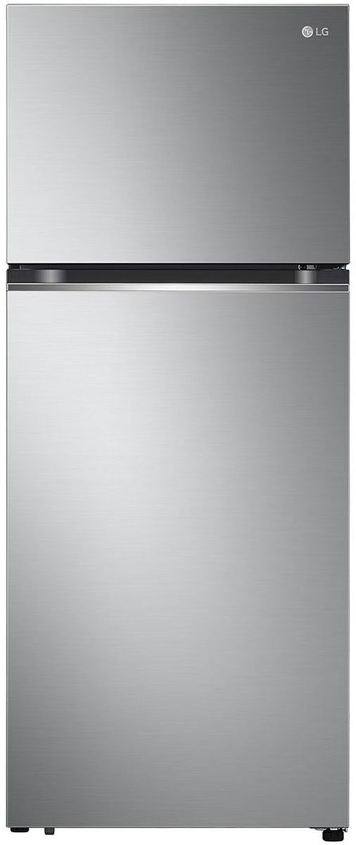 LG 27 in. 13.2 Cu. Ft. Platinum Silver Top Freezer Compact Refrigerator ...
