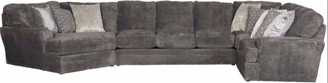 Jackson Furniture Mammoth 3-Piece Smoke Sectional Sofa | Jarons ...
