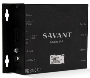 Savant 10 Keypad Power and Controller