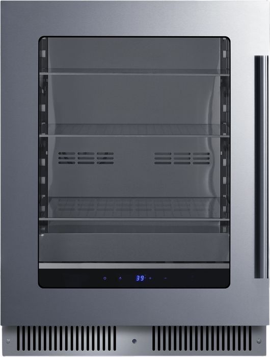 Summit® 3.5 Cu. Ft. Glass Built-In Beverage Center