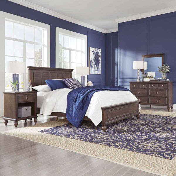 Homestyles® Southport 4-Piece Distressed Oak Queen Bedroom Set ...