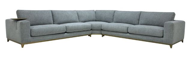 Classic Home Donovan Gray Sectional | Lafferty's Home Center