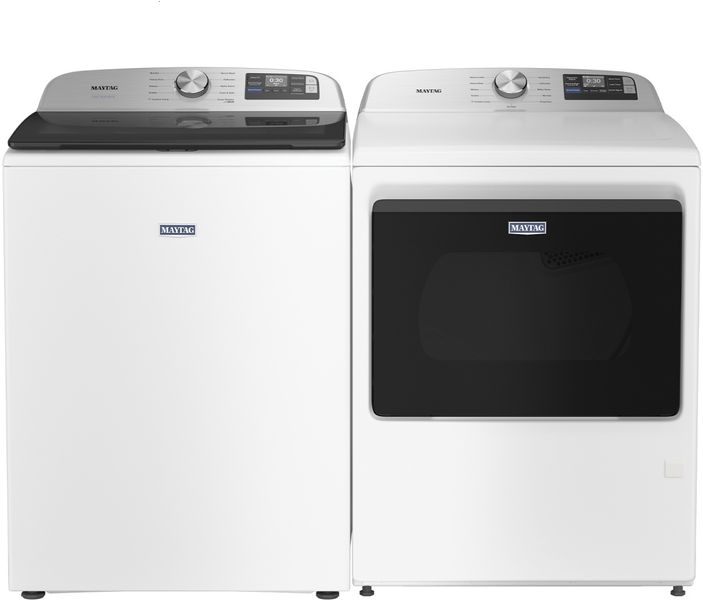 Maytag® White Top Load Washer & Electric Dryer Laundry Pair | Famous ...