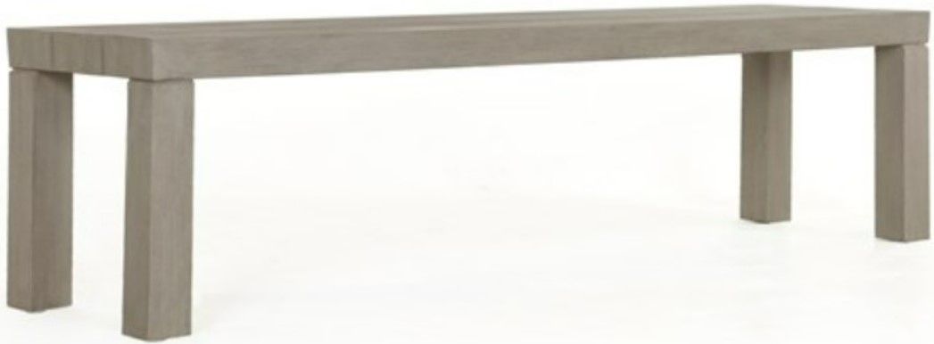 Four Hands Sonora Grey 72" Outdoor Dining Bench | Marshall's Home Living | Kelowna, BC