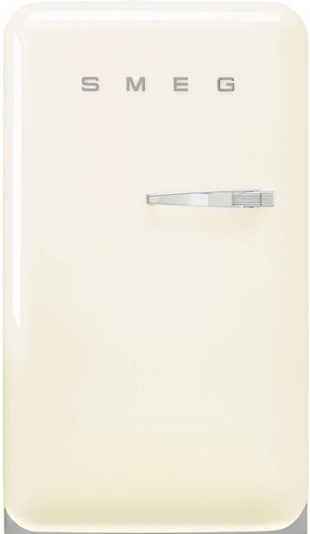 Smeg Retro Style 21" 4.5 Cu. Ft. Cream Compact Refrigerator | Grand ...