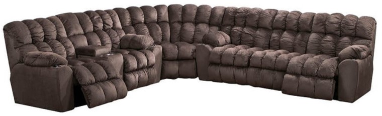 Brayden reclining sectional store