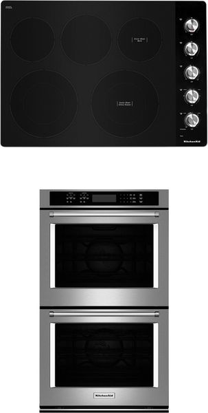 KitchenAid® 2 Piece Stainless Steel Kitchen Package | Aztec Appliance ...